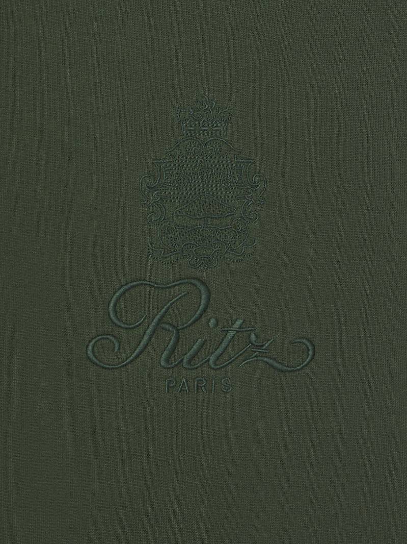 Unisex crewneck - hunter green - Ritz Paris x FRAME | Ritz Paris