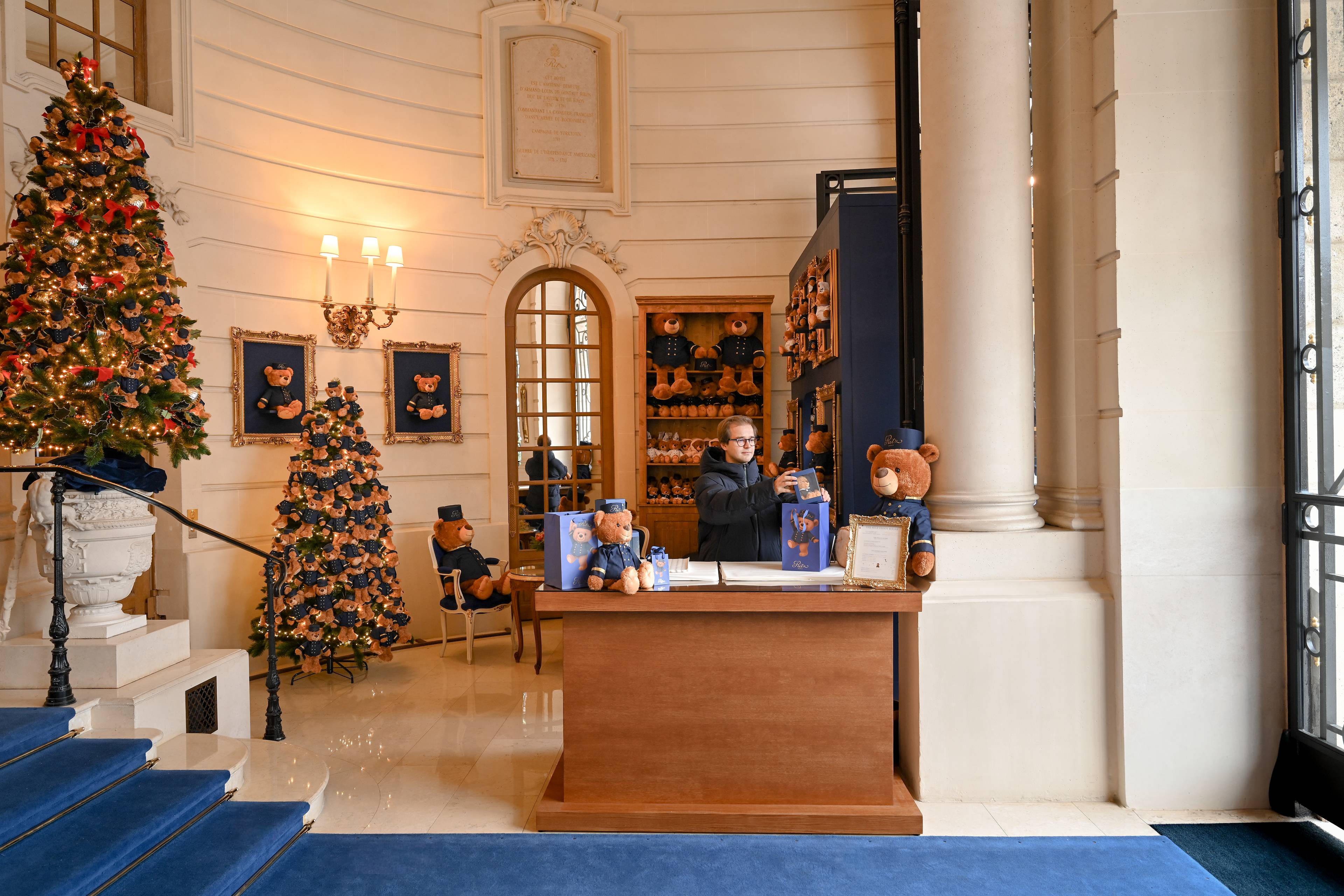 The Ritz Teddy Bear: this winter's star